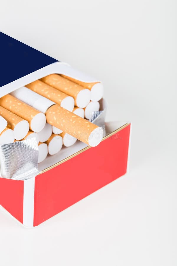 Cigarette pack stock photo. Image of macro, health, addiction - 64249538