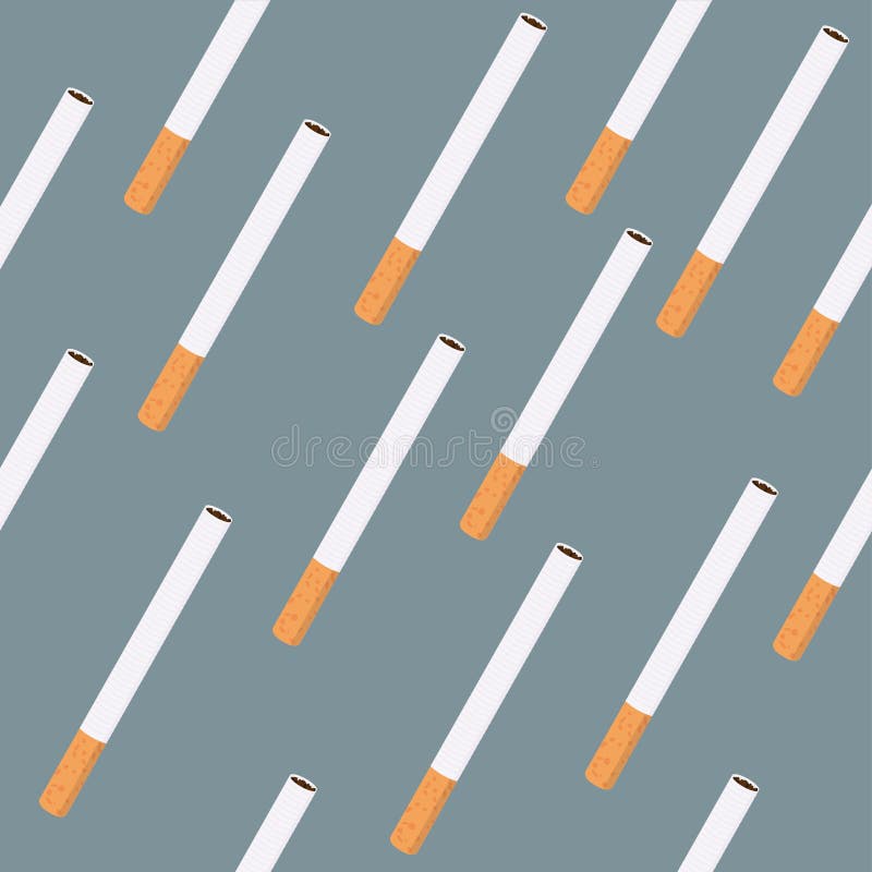 Cigarette pattern stock vector. Illustration of opened - 97784651