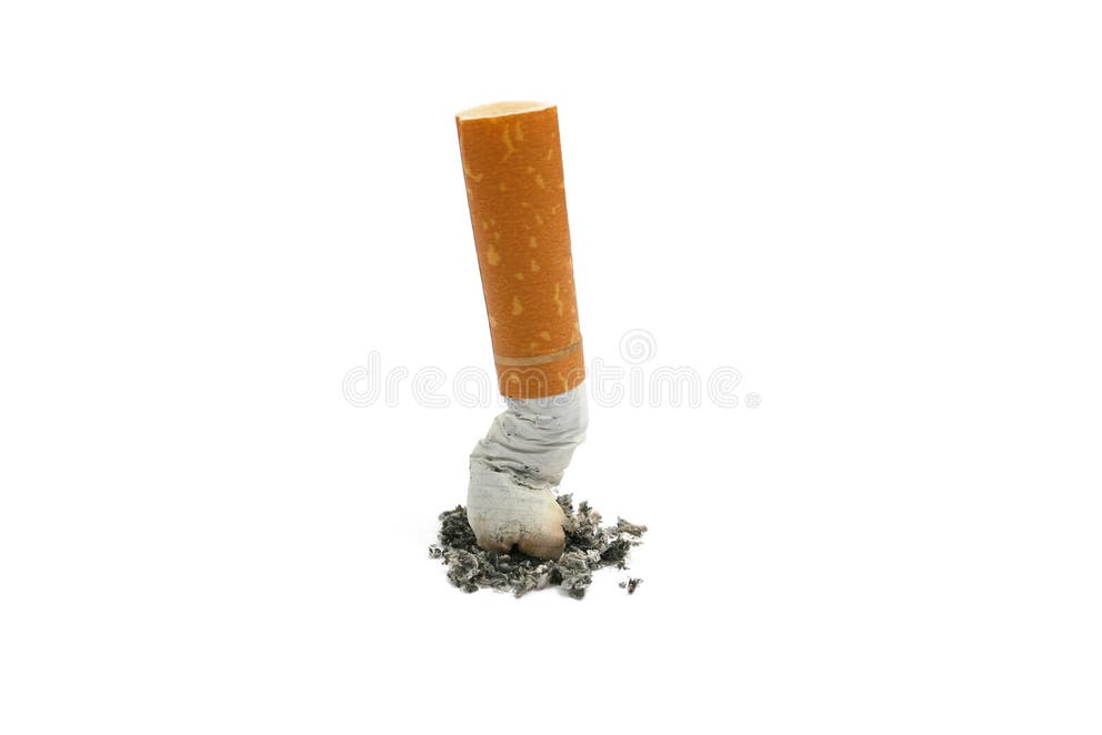 Cigarette stub stock photo. Image of closeup, stop, unhealthy - 5866552
