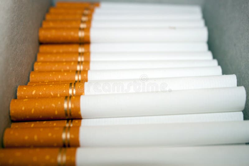 Cigarettes stock image. Image of addiction, filter, paper - 54278067