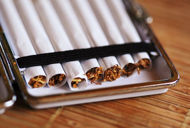 Cigarettes stock photo. Image of pack, case, white, habit - 44405728