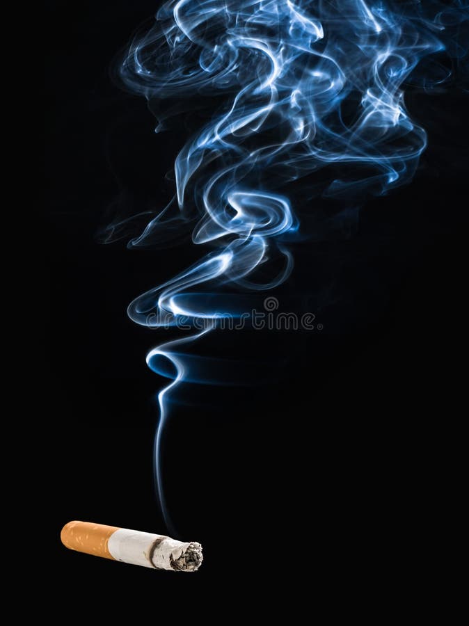 Cigarro de fumo foto de stock. Imagem de lazer, parado - 37936804