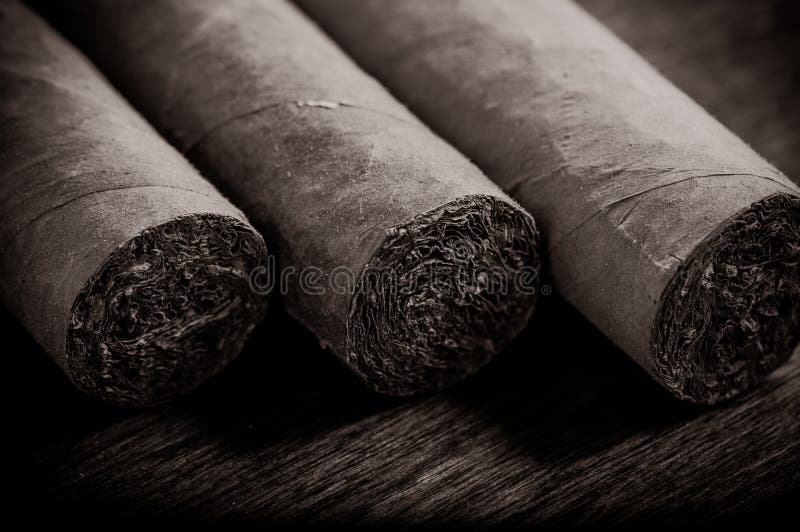 Cigars stock photo. Image of shop, bokeh, rolled, brown - 34615046