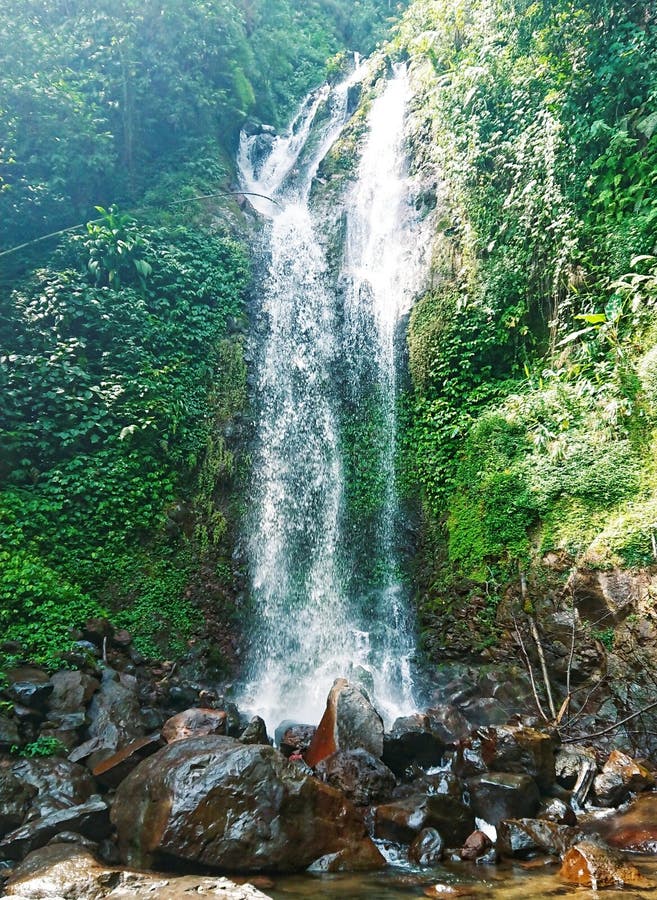 Waterfall in Cold Winter Day Stock Photo - Image of beautiful, stream ...