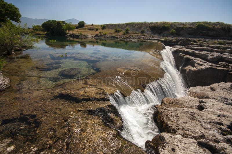 Cijevna river stock photo. Image of waterfall, cijevna - 31971266