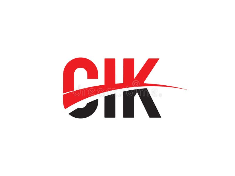 CIK Letter Initial Logo Design Vector Illustration Stock Vector ...