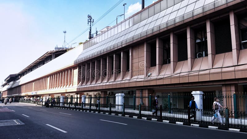 Cikini station in jakarta editorial photo. Image of travelling - 230348971