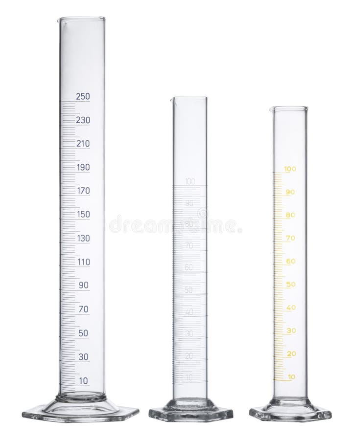 Cilindri graduati fotografia stock. Immagine di tazza - 30480276