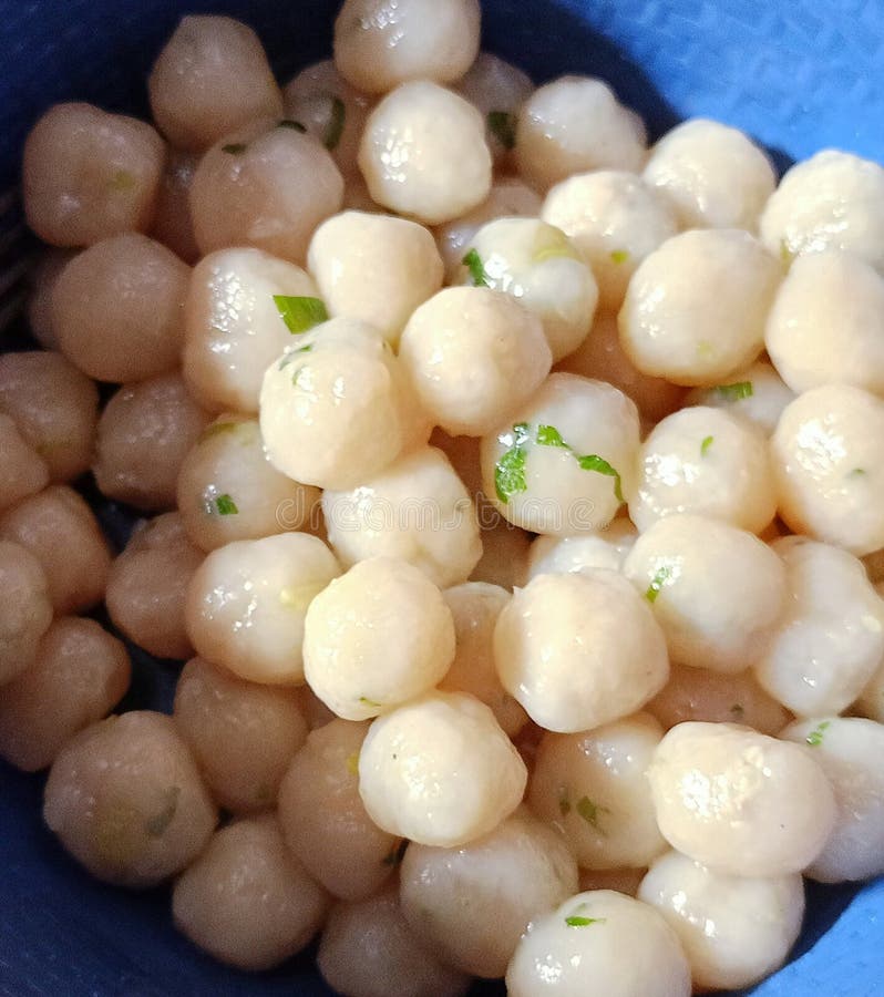 Cilok is a Delicious Food and Has a Chewy Texture Stock Image - Image ...