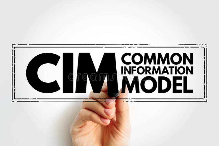 CIM Common Information Model - Open Standard that Defines How Managed ...