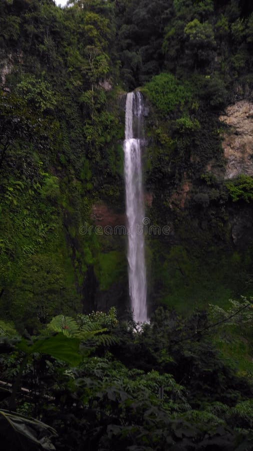 Cimahi s Waterfall stock image. Image of waterfall, cimahi - 68301969