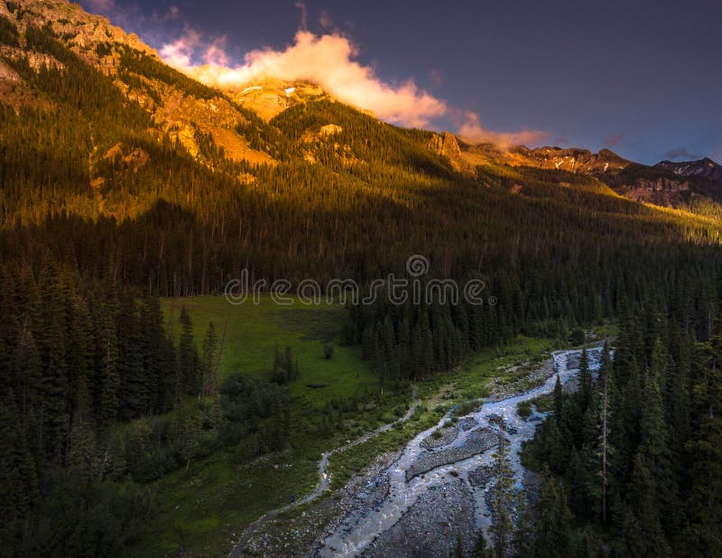 Cimarron River San Juan Mountains Stock Photo - Image of cimarron ...
