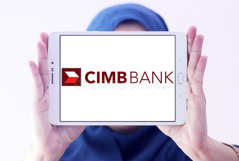 CIMB-Banklogo redaktionelles stockfoto. Bild von redaktionell - 116396713