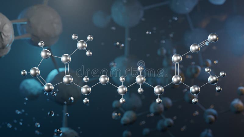 Cimetidine Molecular Structure, 3d Model Molecule, Histamine H2 ...