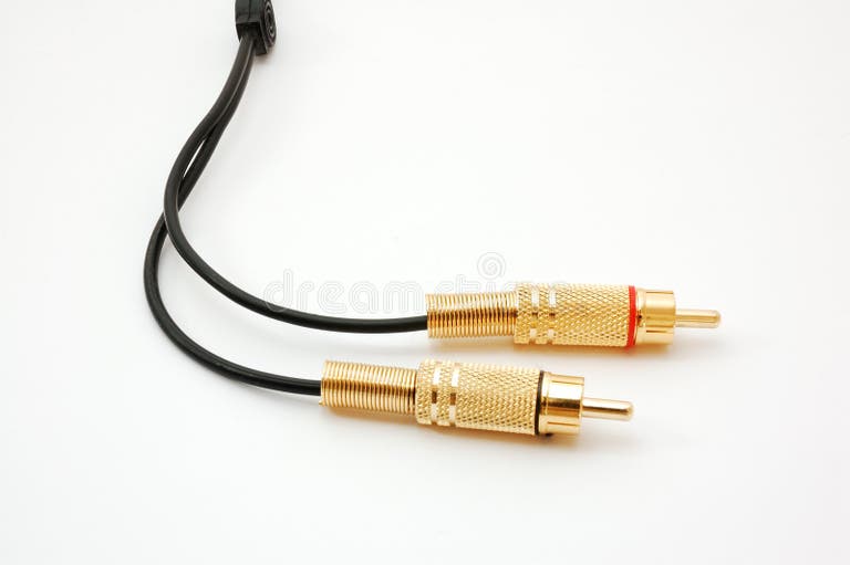 Cinch cable 1 stock image. Image of cinch, video, tape - 14838311