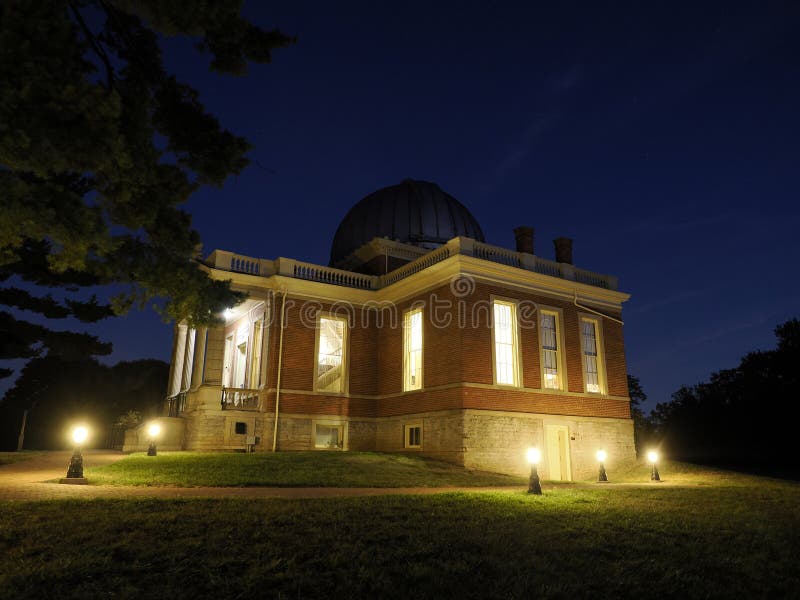 Cincinnati Historical Observatory Night View Editorial Photography ...