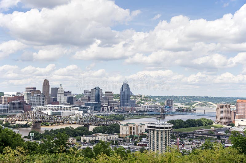 Cincinnati editorial stock image. Image of city, front - 120258289