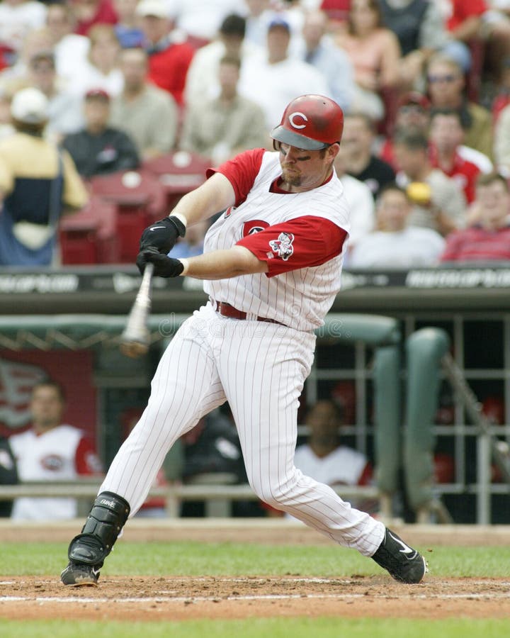 Sean Casey, Cincinnati Reds Editorial Stock Photo - Image of defense ...