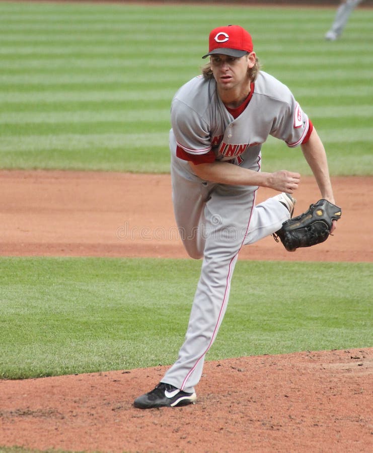 Cincinnati Reds Pitcher Bronson Arroyo Editorial Photography - Image of ...
