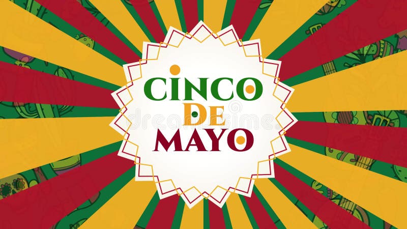 Cinco De Mayo Animated Video with Cinco De Mayo Background (Cinco De ...