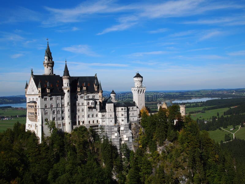 Cinderella Castle stock photo. Image of blue, tale, stands - 29335774