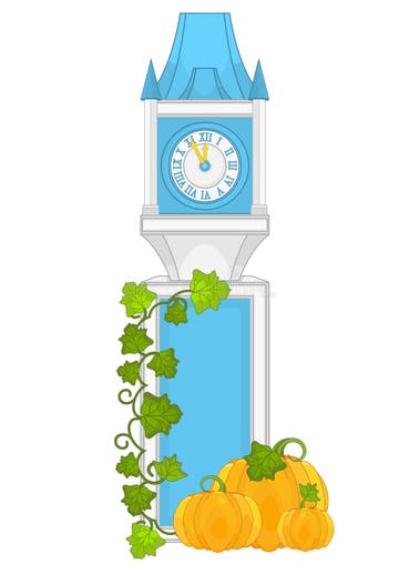 Cinderella Clock Tower Stock Illustrations – 28 Cinderella Clock Tower ...