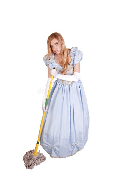 Cinderella mop stock photo. Image of fairy, expression - 17355460