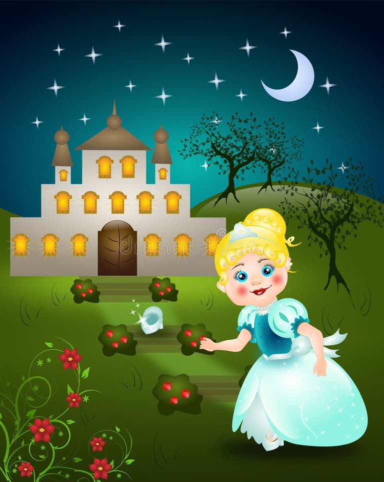 Cinderella Running Stock Illustrations – 27 Cinderella Running Stock ...