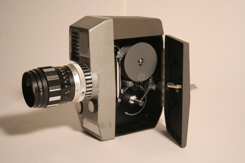 Cine camera stock image. Image of retro, graphic, videography - 643865