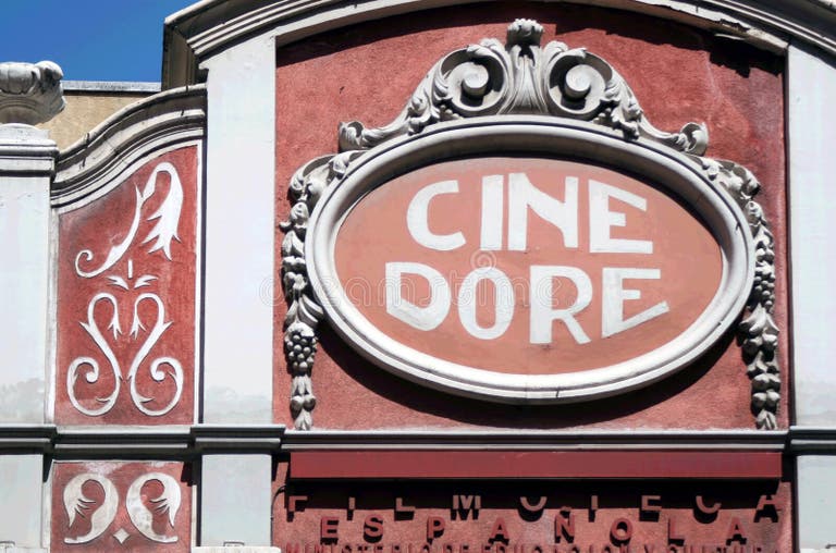 Cine dore stock photo. Image of architecture, filmoteca - 686524