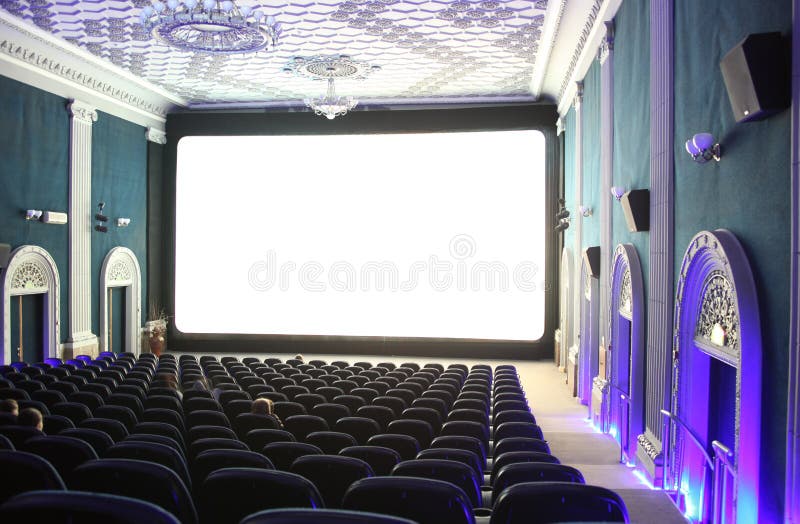 People in a cinema stock image. Image of show, motion - 12879857