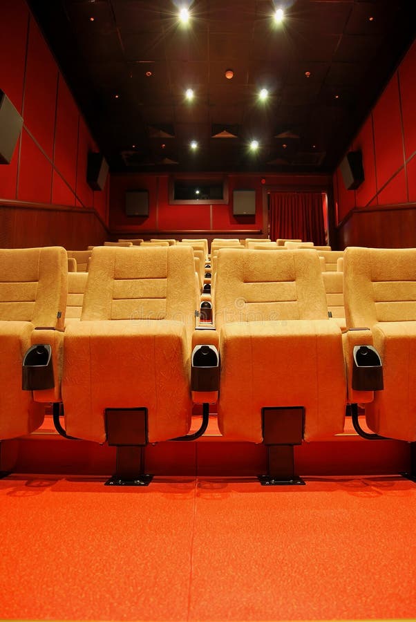 Cinema stock image. Image of audience, screen, ticket - 22365973