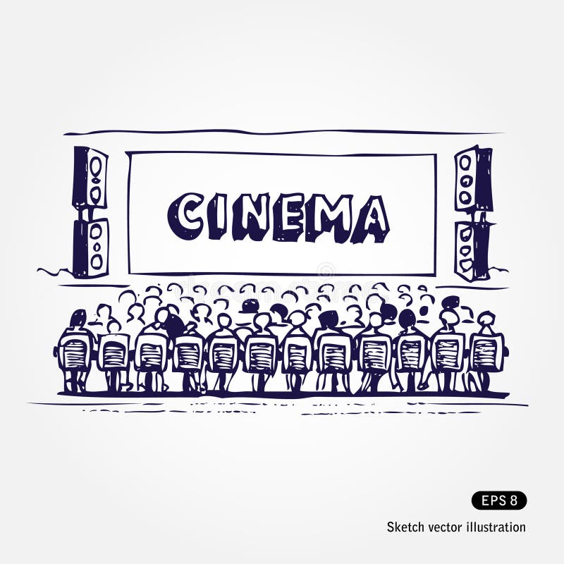 Movie Theater Drawing