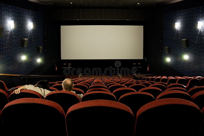 Cinema stock image. Image of spectators, session, seats - 3214903