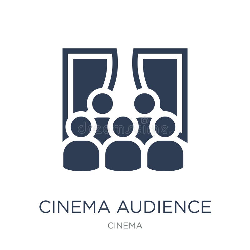 Cinema Screen Icon. Trendy Flat Vector Cinema Screen Icon on White ...