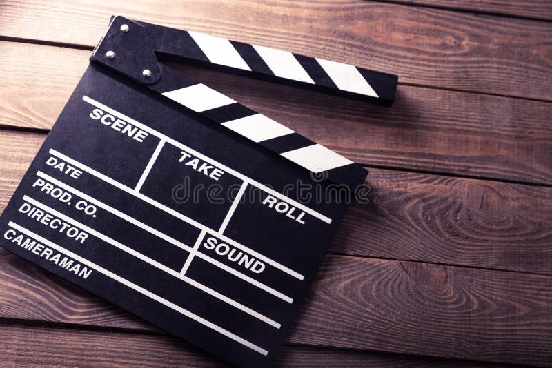 Cinema, Clapboard, Director Stock Image - Image of director, chalkboard ...