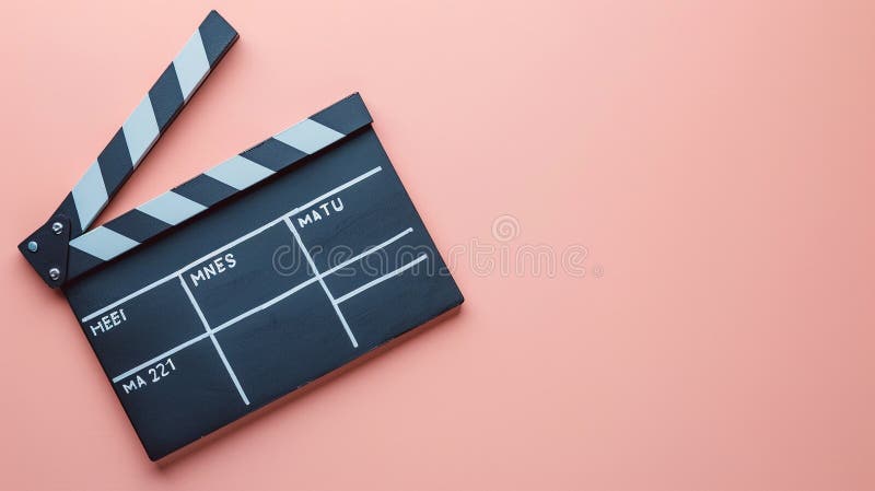 Clapper Board Action Stock Illustrations – 7,461 Clapper Board Action ...