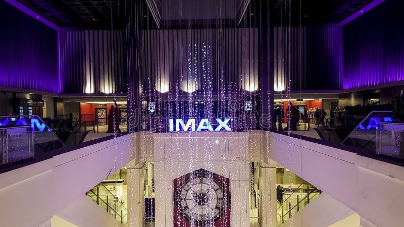 A Cinema in a Department Store Editorial Stock Image - Image of indoors ...