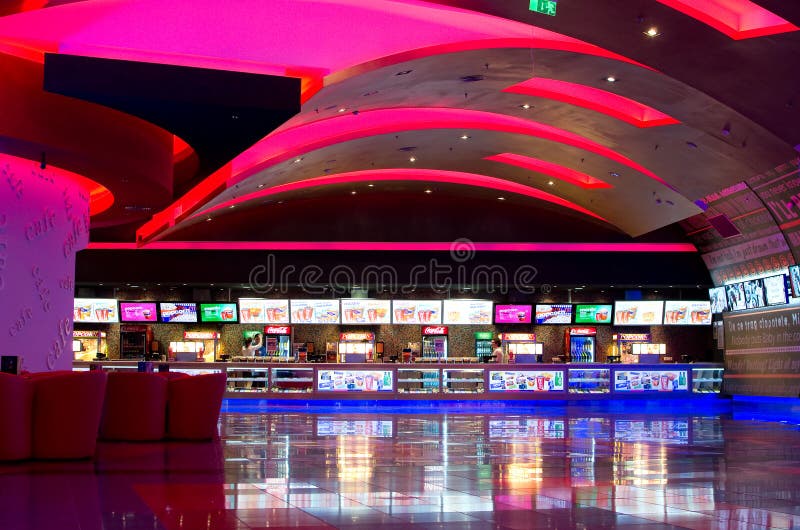 Cinema Food and Drink Stands Editorial Photography - Image of center ...