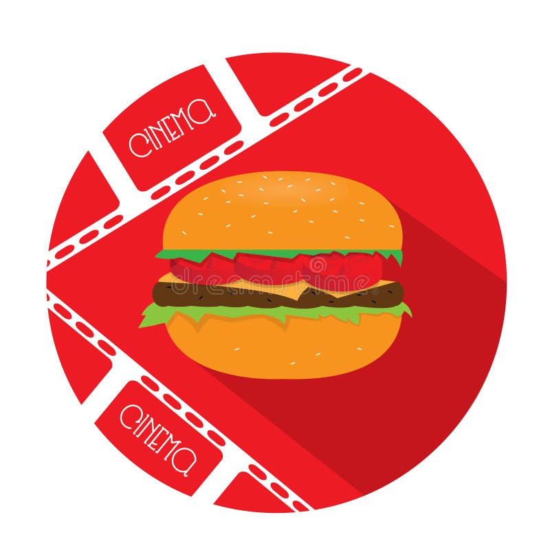 Cinema icon stock illustration. Illustration of digitally - 72850640