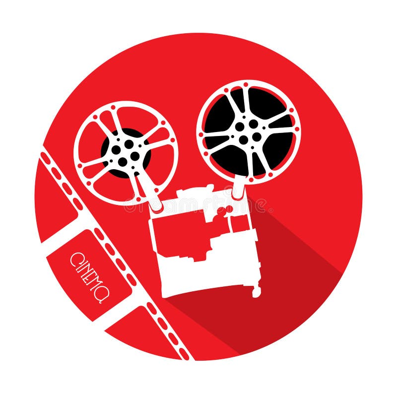 Cinema icon stock illustration. Illustration of entertainment - 72851392