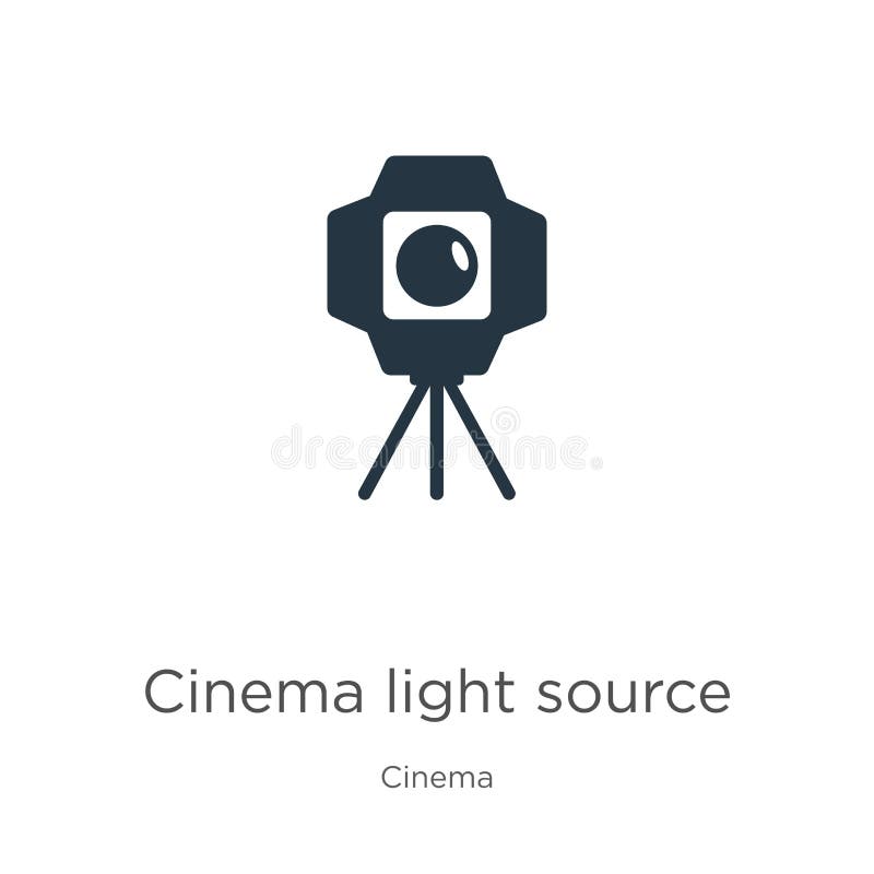 Cinema Light Source Icon Vector. Trendy Flat Cinema Light Source Icon ...