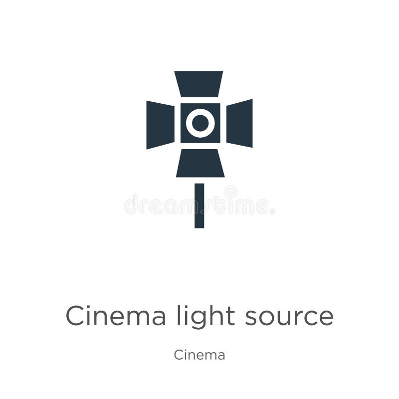 Movie Light Vector Icon in 6 Different Modern Styles. Black, Two ...