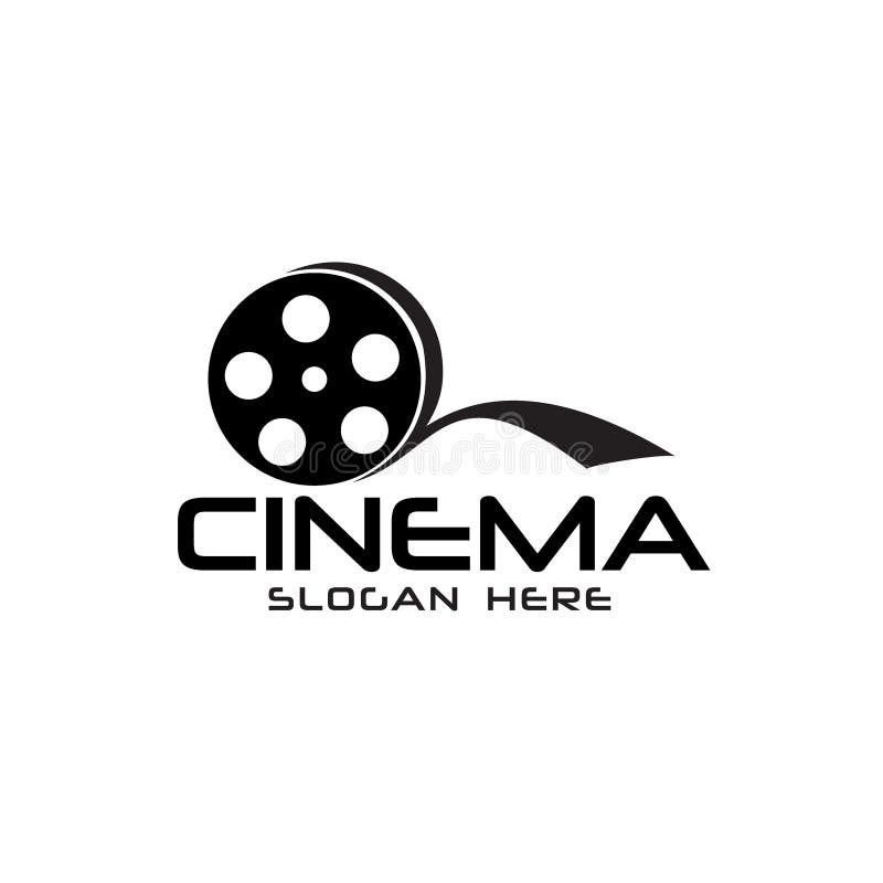 Cinema Logo Design Vector Simple Template Stock Vector - Illustration ...
