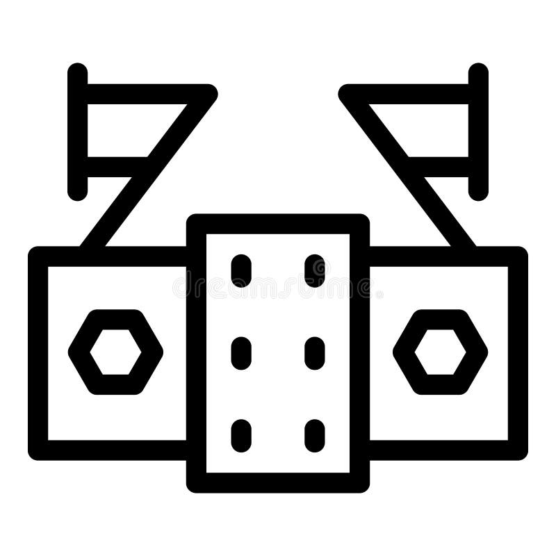 Cinema Mount Icon Outline Vector. Digital Tv Stock Vector ...