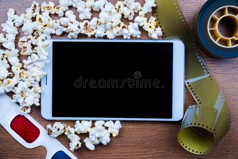 Cinema pc stock photo. Image of information, attention - 58453686