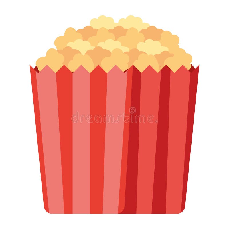 Cinema pop corn food stock vector. Illustration of ingredient - 265518094