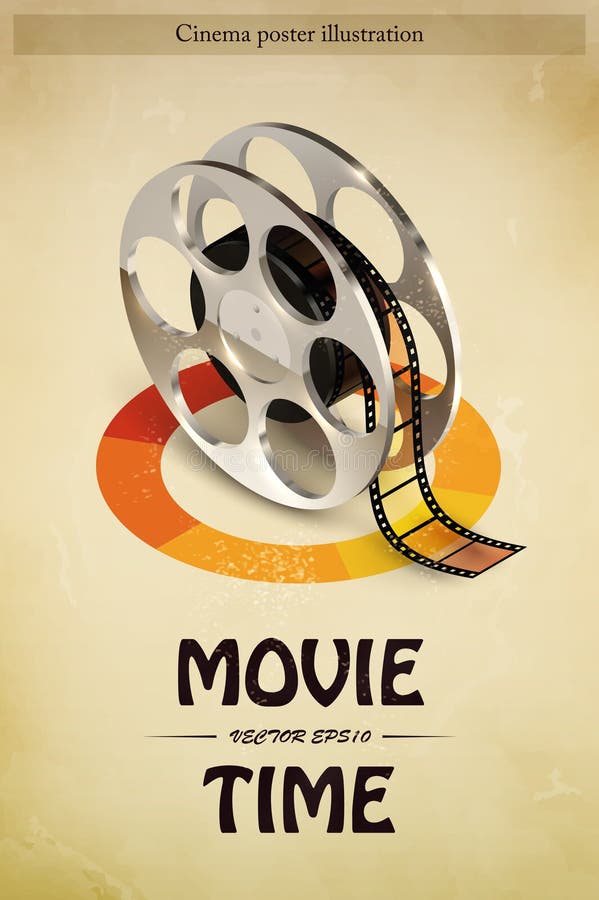 Retro cinema poster stock vector. Illustration of graphic - 32095474 Retro cinema poster stock vector. Illustration of graphic - 32095474
