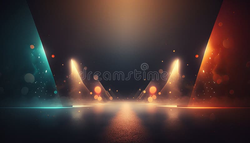Cinema Scene Light Background. Using Your Design Projects. Generative ...
