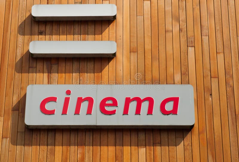 Cinema Sign stock photo. Image of cinema, cine, theater - 19350616